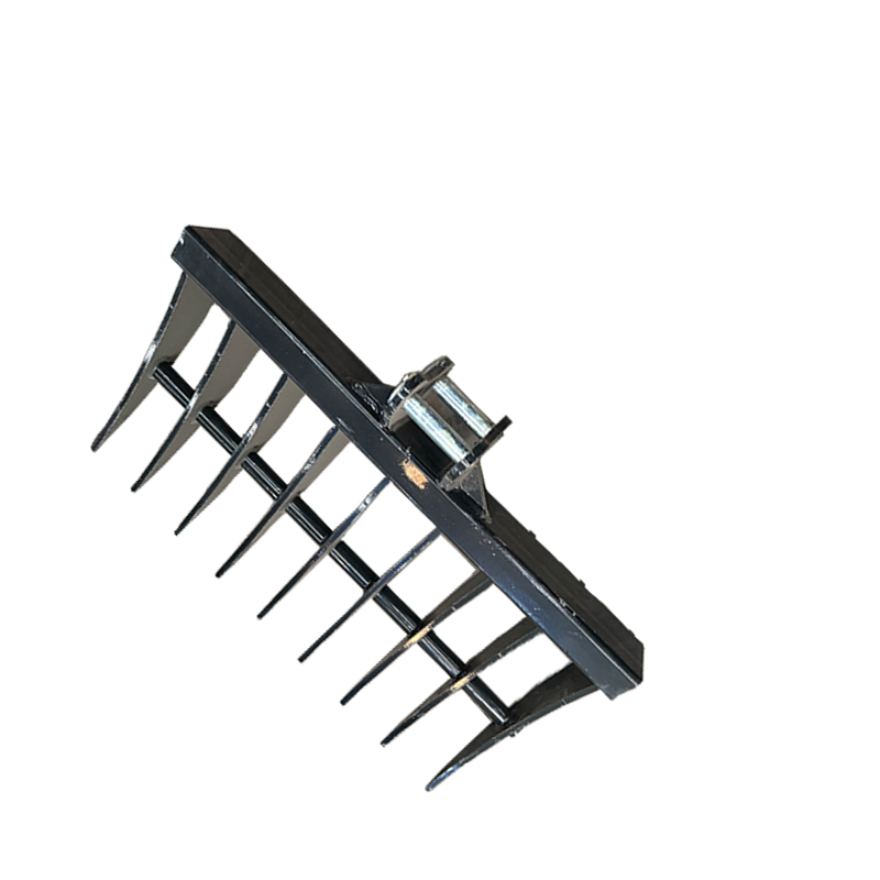 Rake Attachment For Mini Excavator One Ton To 3Ton Digger In Free ...