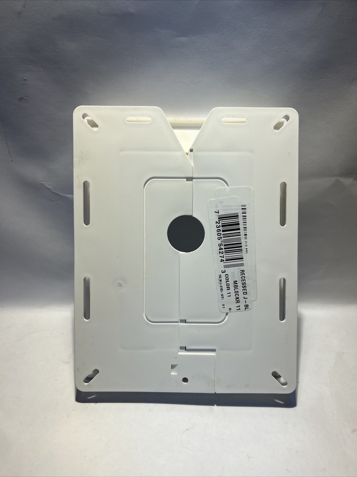 White Hose Bib Split Recess J-Block Mounting Block MBLOCKR EX Vinyl ...