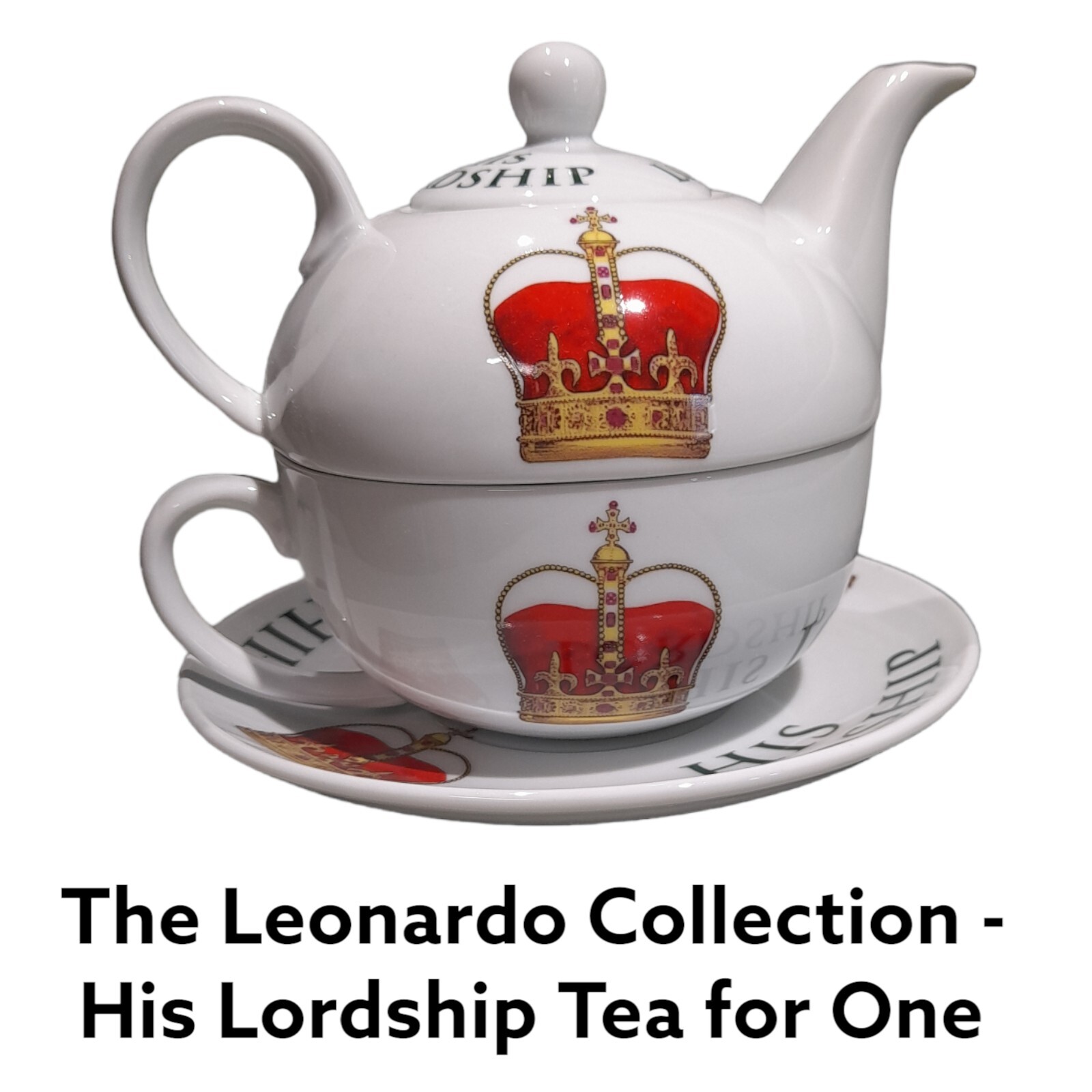His Lordship Teapot for One. The Leonardo Collection. Fine China Teapot ...