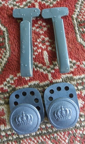 German WW1 German 1910 Tunic belt hook set painted | eBay