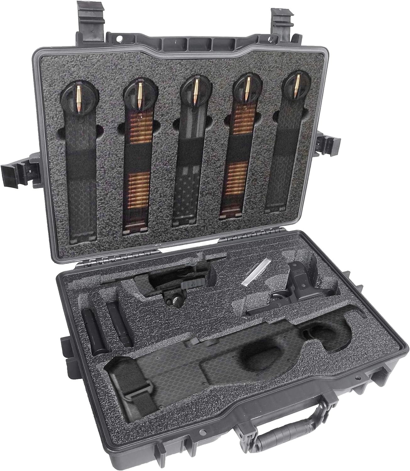 Waterproof Gun Storage Hard Case FN PS90 or P90 Rifle Case Magazine ...