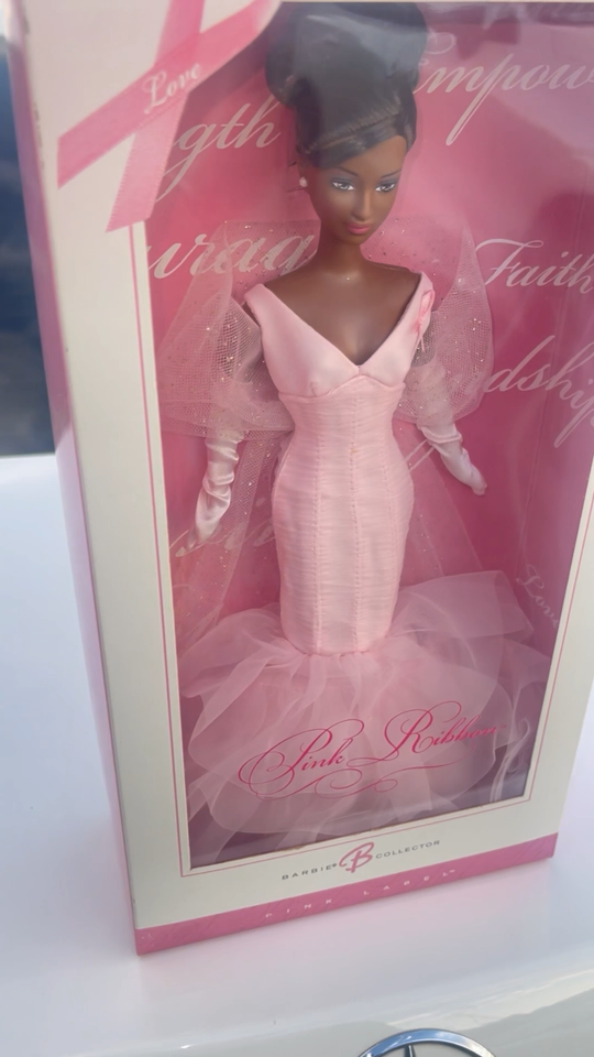 Barbie Collector Pink Ribbon Susan G. Komen-NRFB-Breast Cancer ...