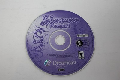 Shenmue Passport Sega Dreamcast Disc Only | eBay