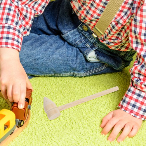 5 Pcs Kids Archaeology Hammer Mini Hammers Chisel Toy Blocks Building ...