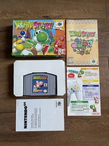 Yoshi's Story (Nintendo 64 N64) Complete CIB W Inserts - Tested ...