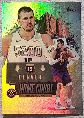 2025-26 Topps NBA Home Court Advantage Nikola Jokic HCA-4 SSP Nuggets ...
