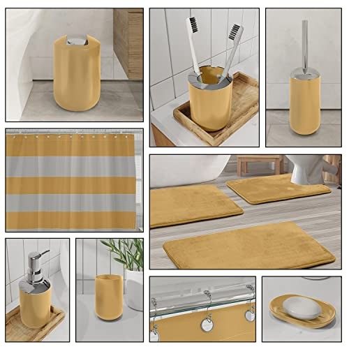 Clara Clark 12 Piece Complete Bathroom Accessories Set with Bath Rugs ...