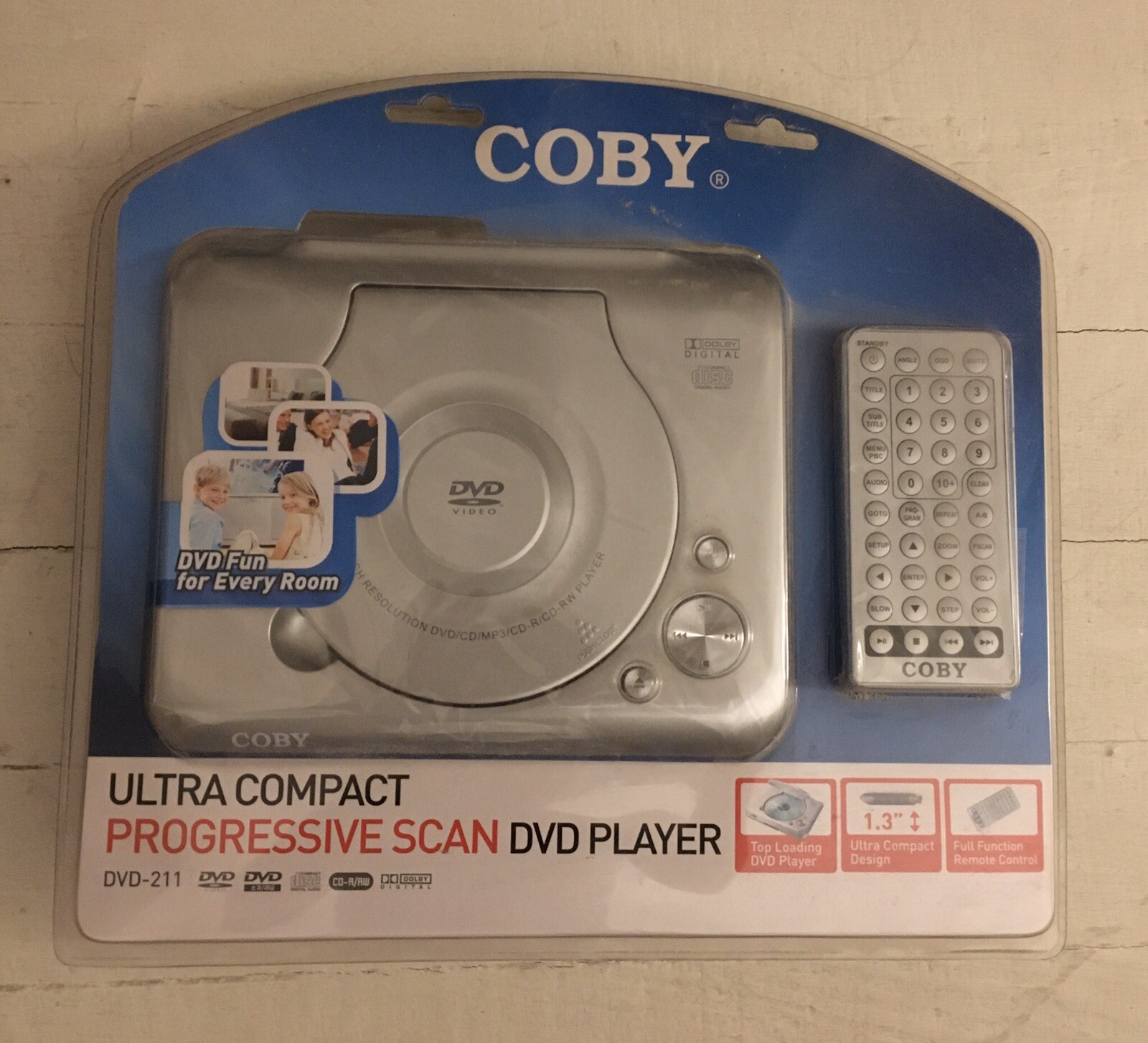 Coby Ultra Compact Progressive Scan DVD Player DVD 211 New In Box | eBay