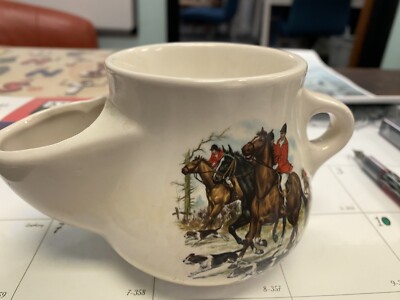 Liverpool Road Pottery Stoke On Trent Shaving Scuttle / Mug - Vintage ...