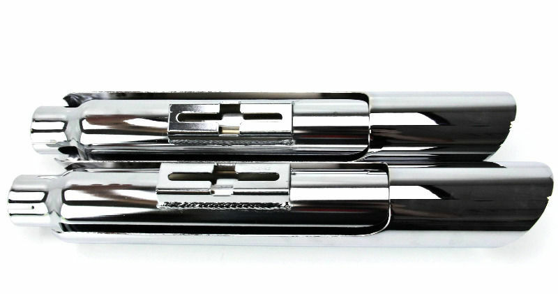 Python Mamba Chrome Slip-On 3" Muffler 41741 Harley-Davidson # 1801 ...