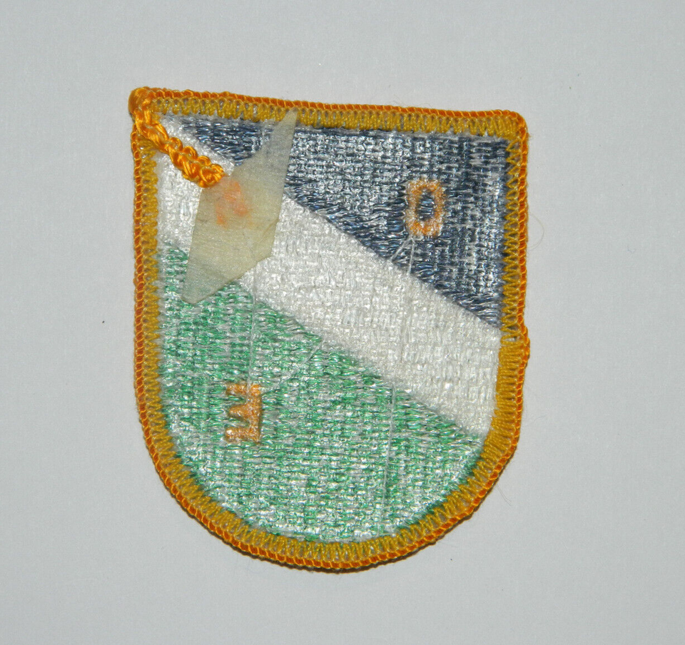 EMBROIDERED ARMY BERET FLASH PATCH | eBay