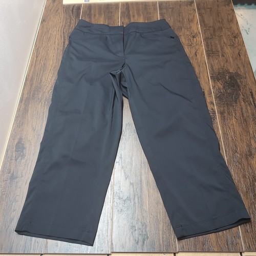 Women's Tail Size 4 Black Flat Front Golf Capris Polyester Blend | eBay