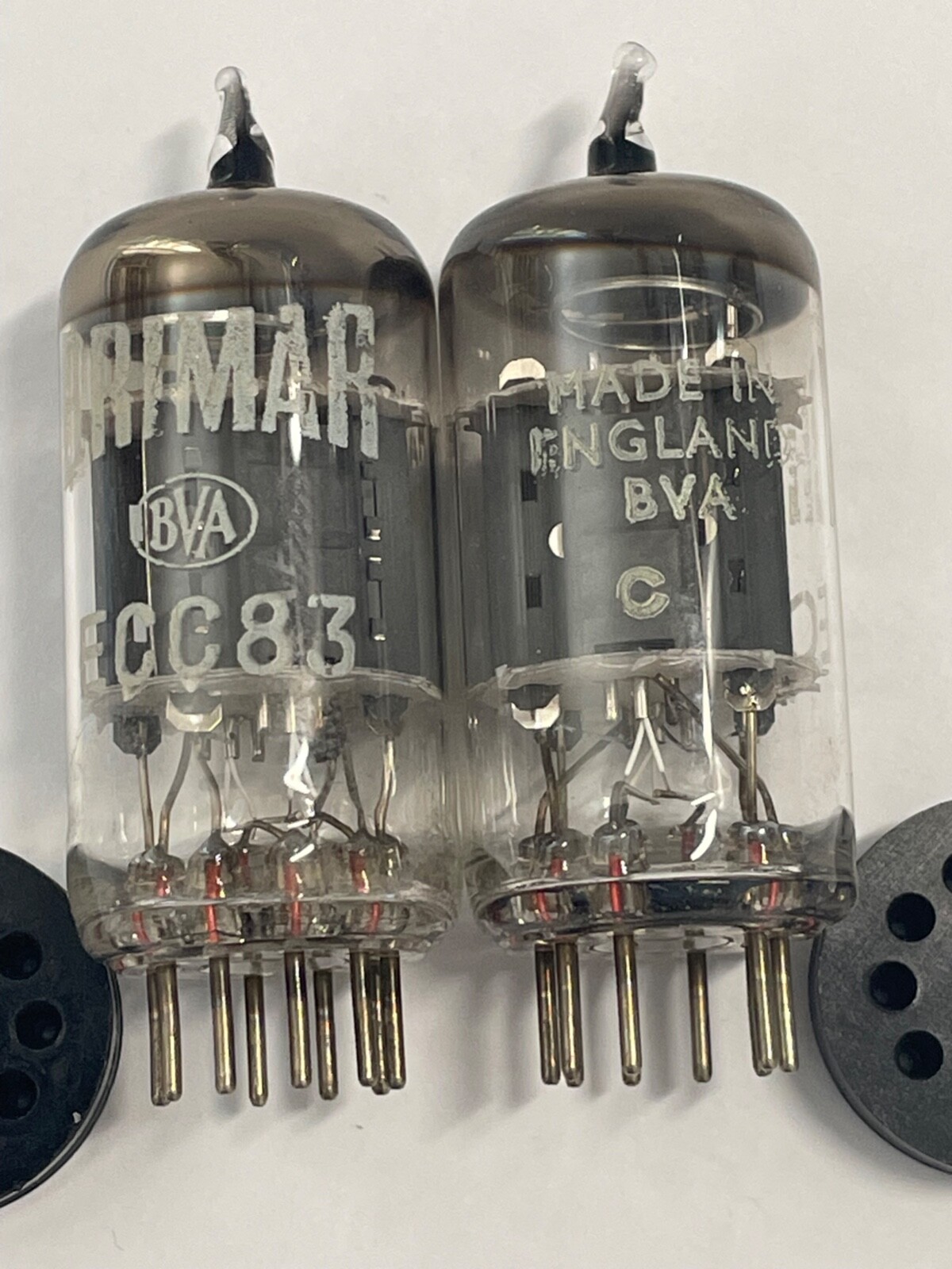 RARE NOS VINTAGE TUBES 12AX7 ECC83 BRIMAR BVA LOGO ENGLAND | eBay