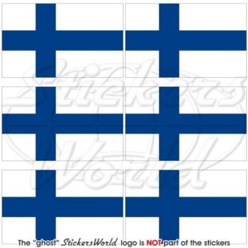 FINLAND Finnish Flag SUOMI Mobile Cell Phone Mini Decals, Stickers 1,6 ...