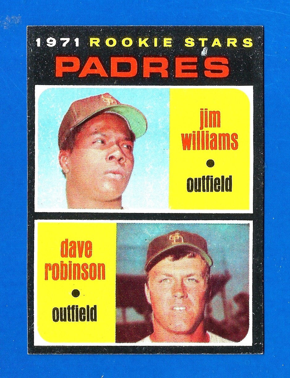 1971 Topps BASEBALL SET BREAK #262 SAN DIEGO PADRES ROOKIE STARS (JP1 ...