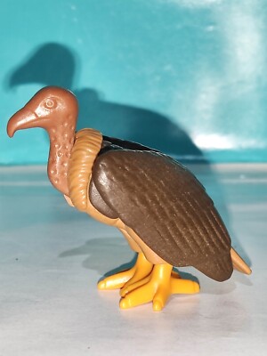 PLAYMOBIL FIGURE VULTURE BROWN WINGS VULTURES 3748 3895 BIRD BIRDS ...