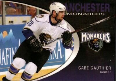 Gabe Gauthier 2007-08 Manchester Monarchs | eBay