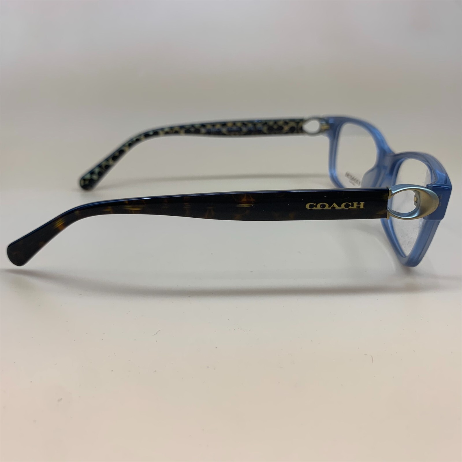 Coach Eyeglasses HC 6119 / 5521 Milky Blue Denim 53-16-140 mm ORIGINAL ...