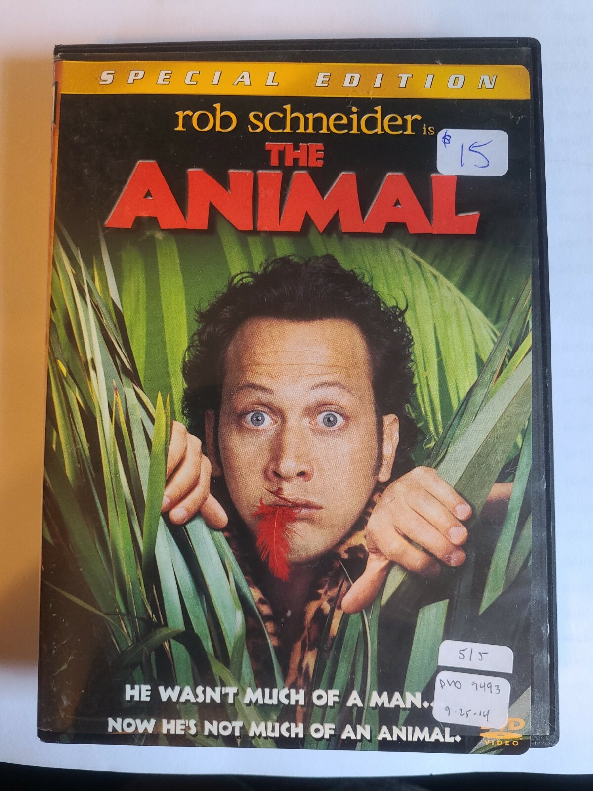 The Animal (DVD, 2001, Special Edition) 43396062511| eBay