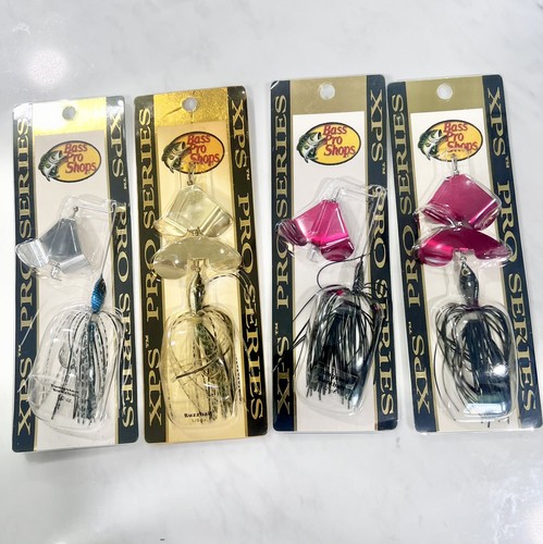 Lot Of 4 Bass Pro Shops XPS Pro Series 3D Laser Eyes Fishing Lure NOS ...