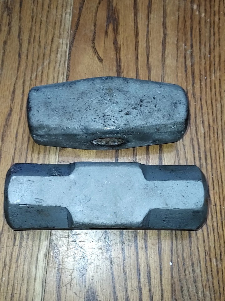 Vtg 10 lb & 8lb sledge hammer head tool LOT set Of 2 USA 🇺🇲 | eBay