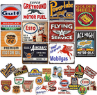 10Pcs Vintage Garage Signs for Men Wall Decorations Old Car Shop ...