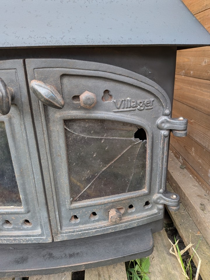 Villager Log Burner Wood Burning Stove | eBay UK