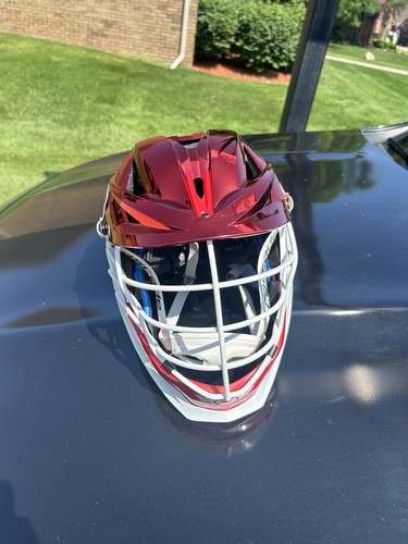 Cascade XRS lacrosse Helmet Metallic Red | eBay