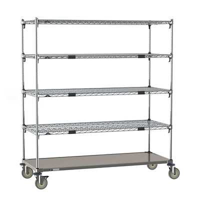 Super Adjustable Super Erecta ECN56CA Par Level Cart, 24" x 60" Steel ...