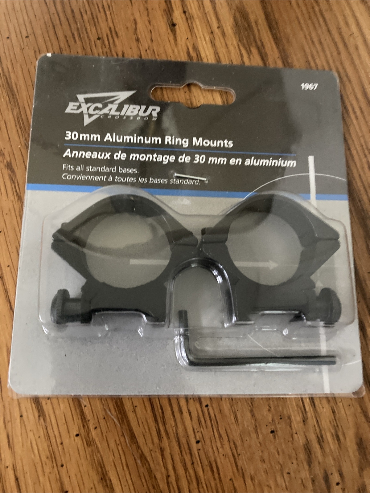 Excalibur Crossbow Inc Scope Rings Weaver Style 30mm Fits 7/8" Dovetail ...