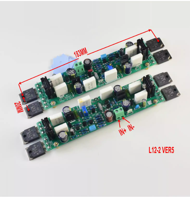 L12-2 Amplifier dual channel LJM design L series ultra-low distortion ...