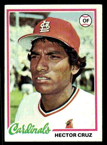 1978 Topps Hector Cruz #257 - St. Louis Cardinals | eBay