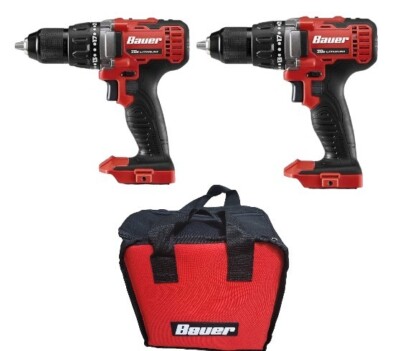 2 of BAUER 20V Cordless 1/2 in. Drill/Driver - Tool Only - | eBay