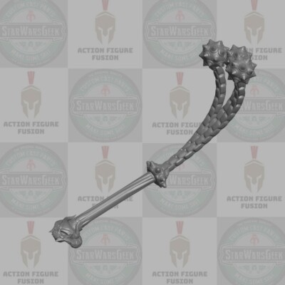 Skeleton King Flail custom weapon for Mythic Legions & other action ...