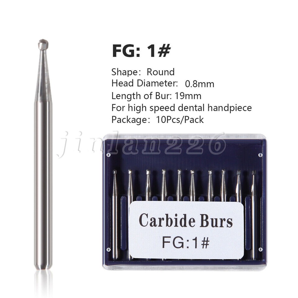 Dental Surgical Tungsten Carbide Burs Endo Bur FG SURG For High Speed ...