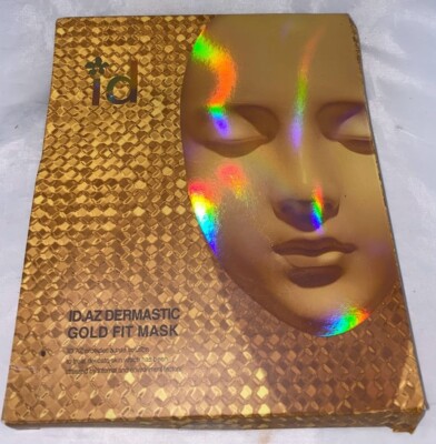 3 ID AZ DERMASTIC GOLD FIT MASK facial redness puffiness acne EXP 04/ ...