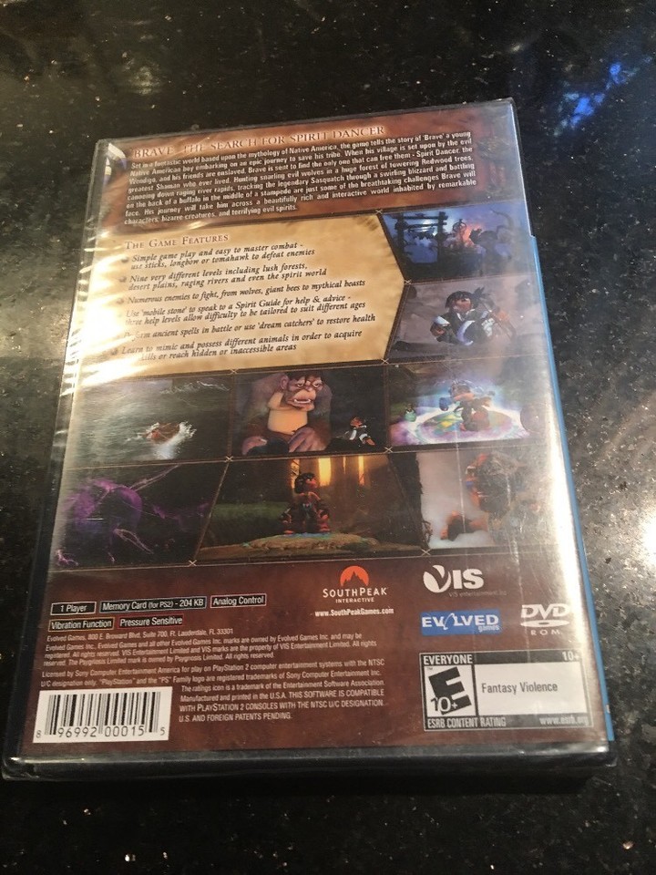 Brave: The Search for Spirit Dancer (Sony PlayStation 2, 2007) New ...