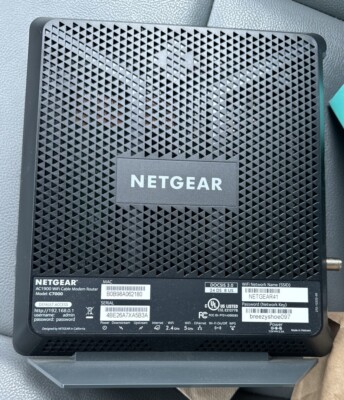 NETGEAR Nighthawk C7000v2 AC1900 Wi-Fi Cable Modem Router 748926500432 ...