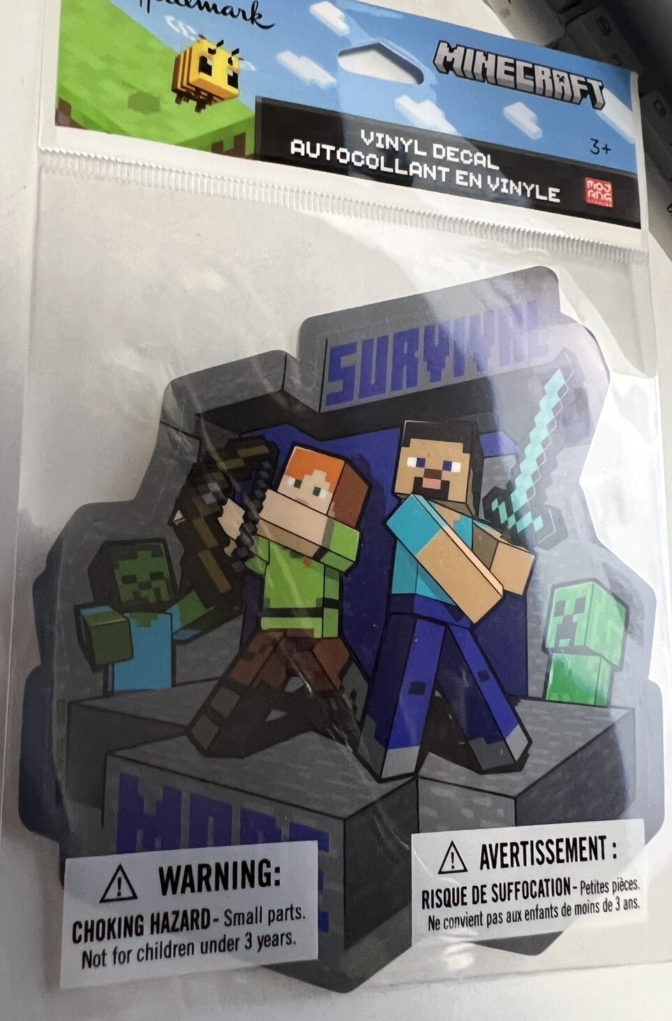 minecraft Vinyl Decal Sticker, waterproof durable removal, 4 inches | eBay