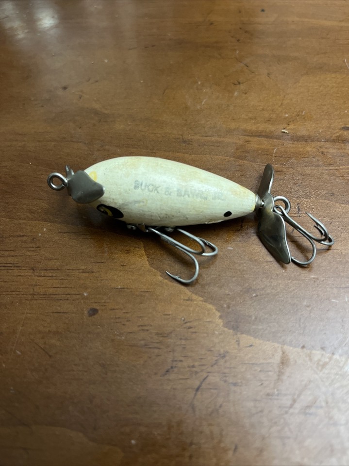 Vintage Smithwick Buck&Bawl JR White & Gray Rare Color Collectible Buck ...