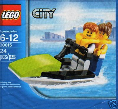 LEGO CITY Hafen 30015 JetSki mit 2 Figuren | eBay
