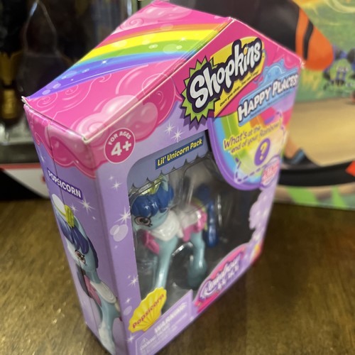 Moose Toys Shopkins Happy Places Popsicorn Lil Unicorn Pack Rainbow ...