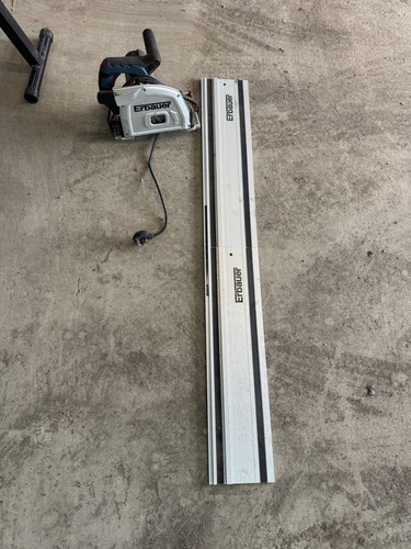 Erbauer ERB690CSW Plunge Saw 1400W + 2x Guide Rails, Connectors | eBay UK