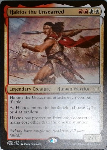 Magic | Theros Beyond Death | Haktos the Unscarred | 218 | NM | eBay