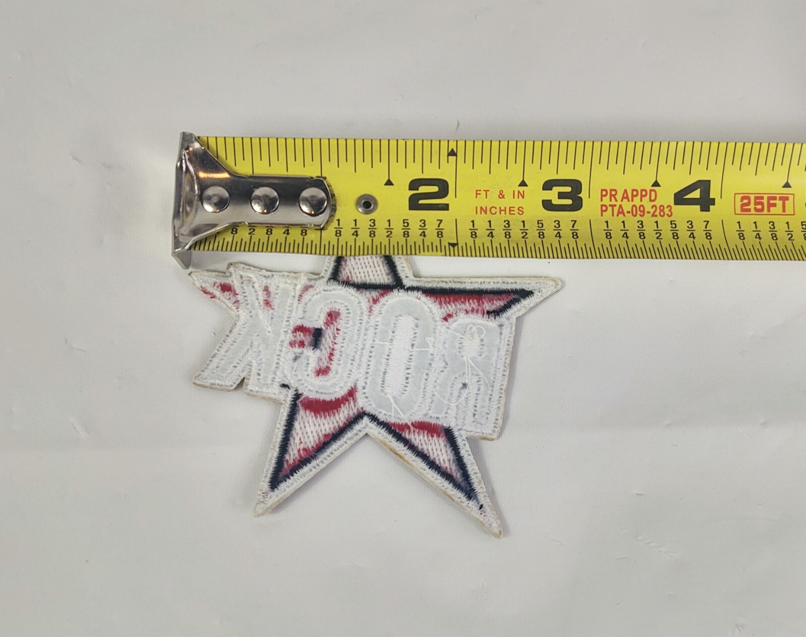 Set Of 2 Embroidered Rock Star Patches Red Black White Music Merch | eBay