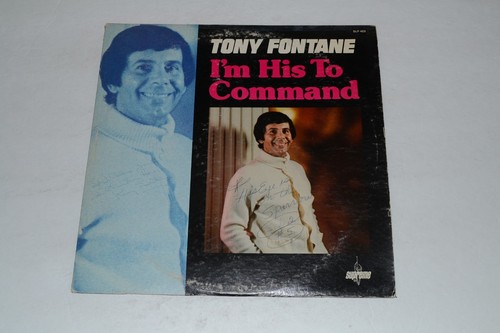 Tony Fontane~Im His To Command~Supreme SLP-423~Xian LP~Christian~FAST ...