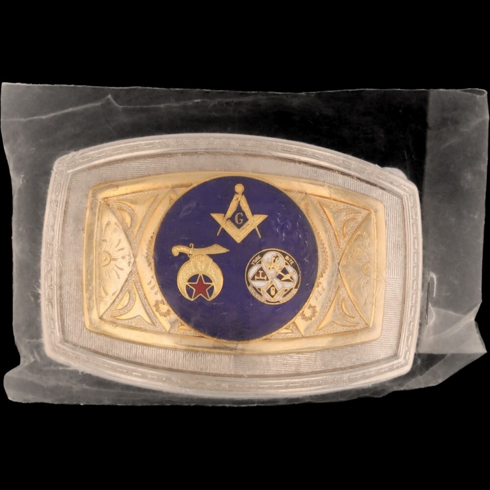 Masonic Shriner York Rite Emblem Logo Freemason Mason… - Gem