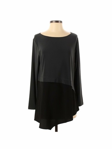 NWT Sun Kim Women Black Long Sleeve Top S | eBay