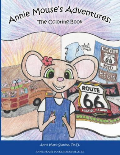 Anne Mouse's Adventures : The Coloring Book by Anne Slanina (2016 ...