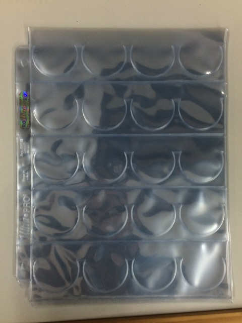 1000 X Ultra Pro Platinum 20 Pocket POG Coins Tazos Caps Sleeve 10 ...